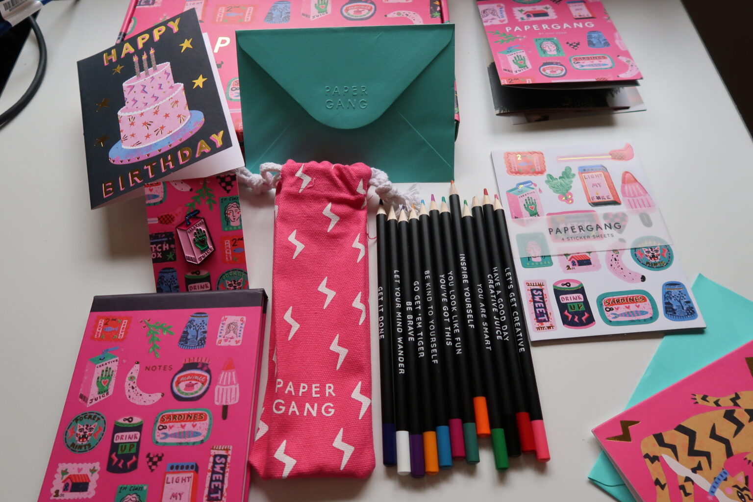 Papergang March Box review - Writemosphere